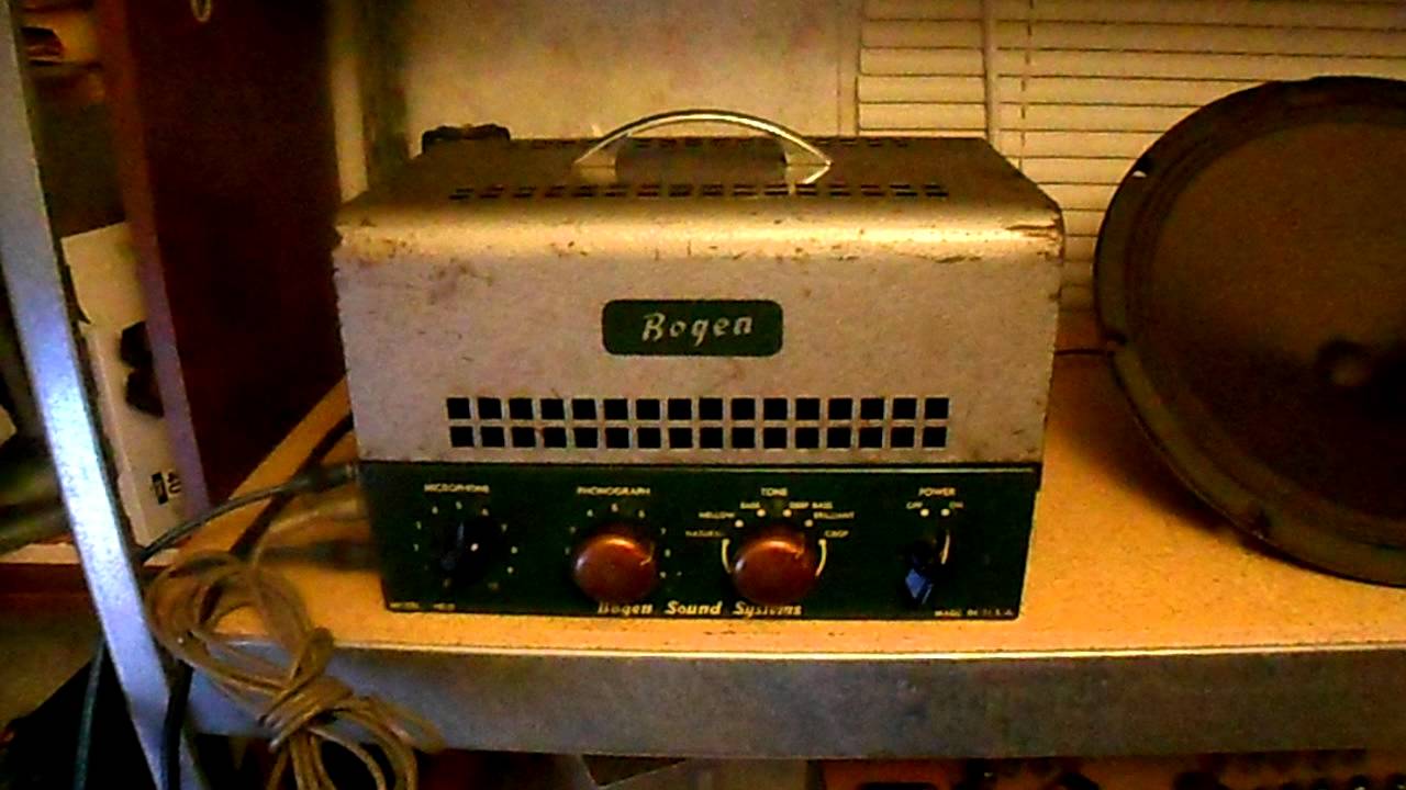 bogen sound system tube amp alice in chains.AVI - YouTube
