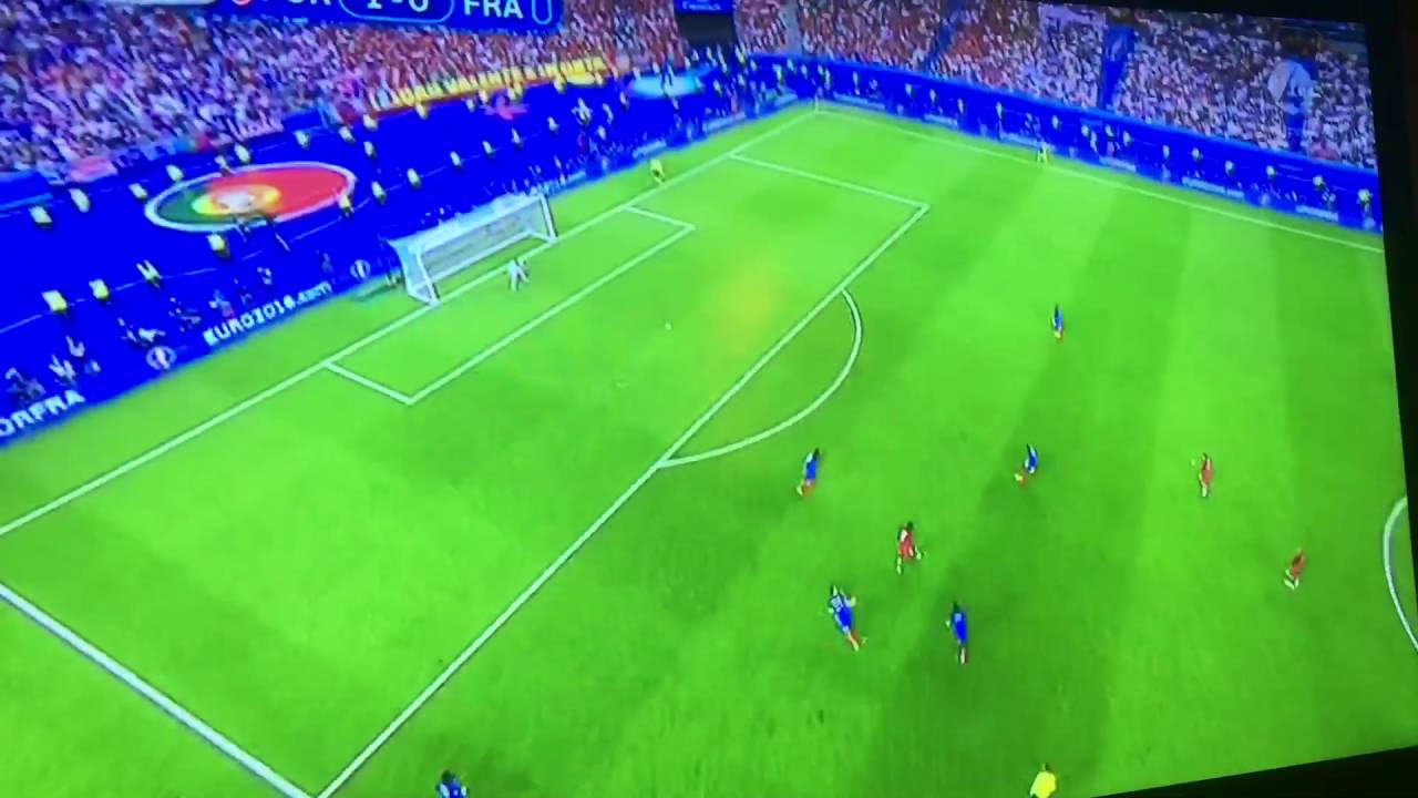 Eder goal vs france euro 2016 final - YouTube