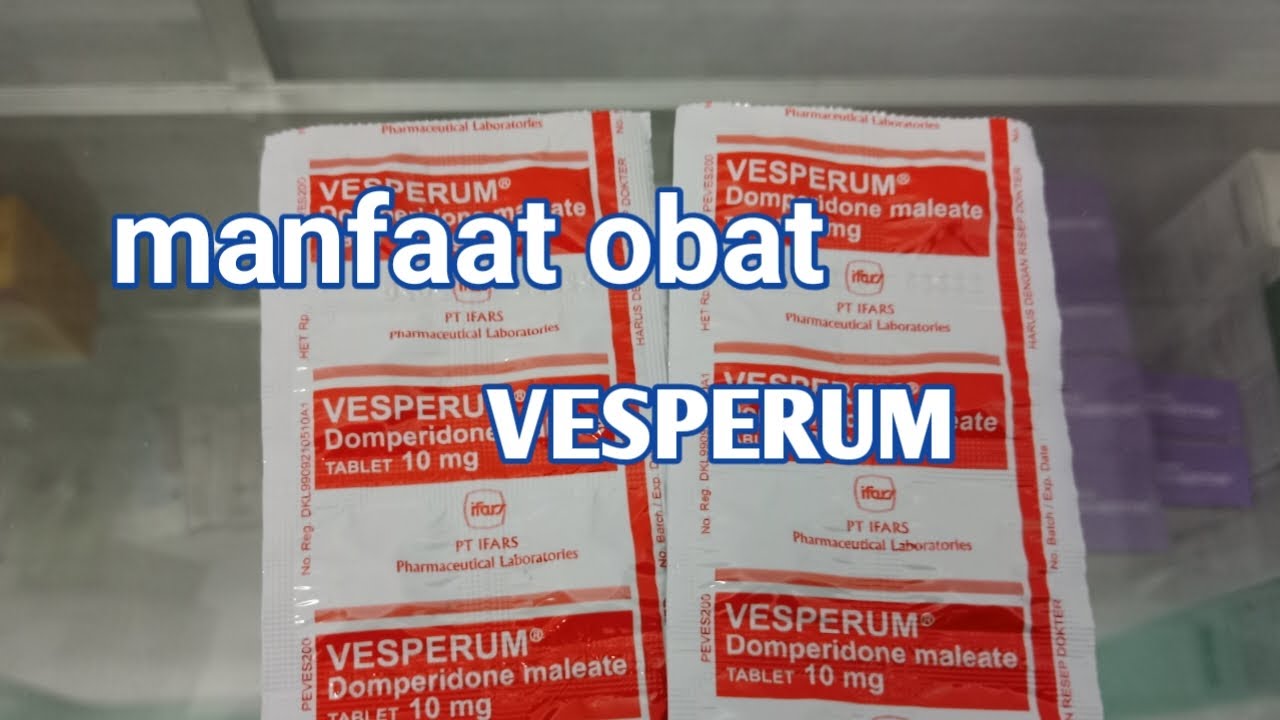 informasi obat VESPERUM - YouTube