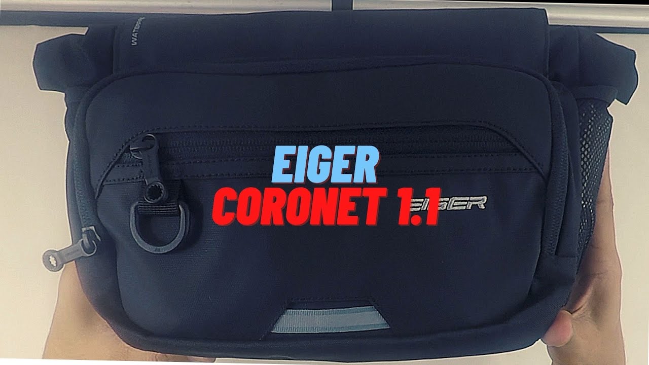 Unboxing and first impression Eiger Coronet 1.1 Riding Waist Bag. Bukan Review !! - YouTube