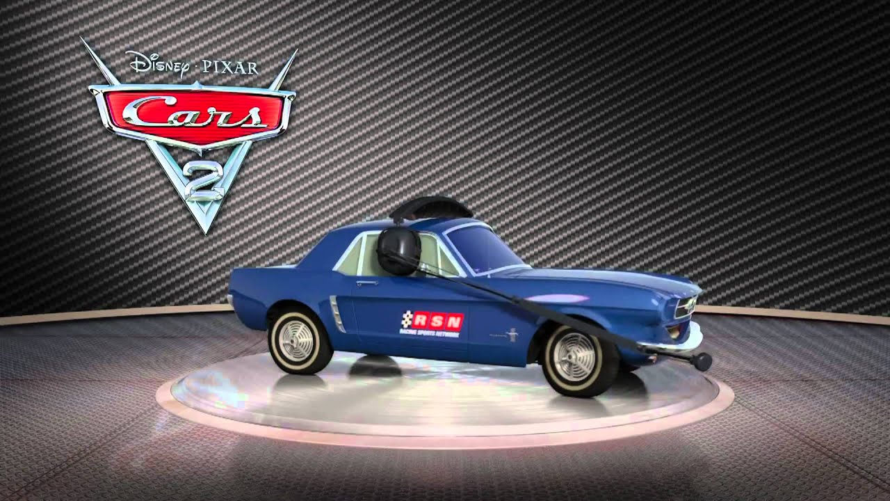 Cars 2 - Brent Mustangburger - YouTube