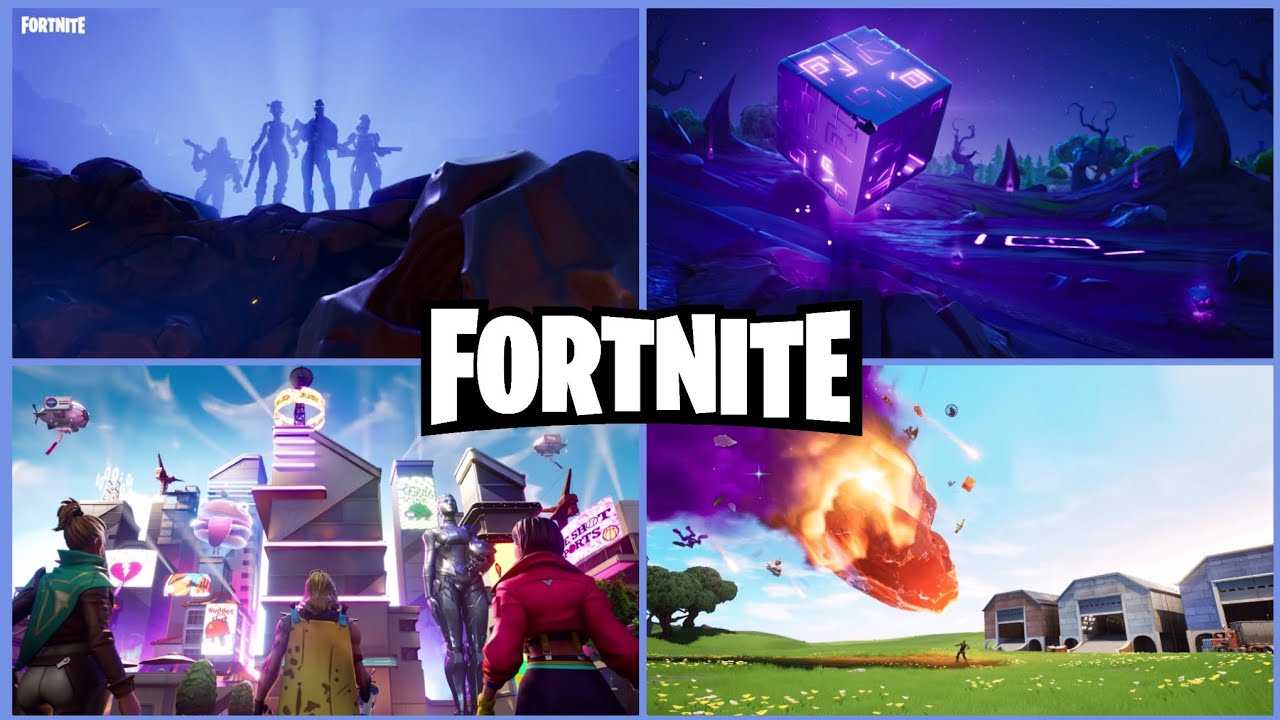 Fortnite Battle Royale All Cinematic Trailers (Chapter 1 Season 2 ...