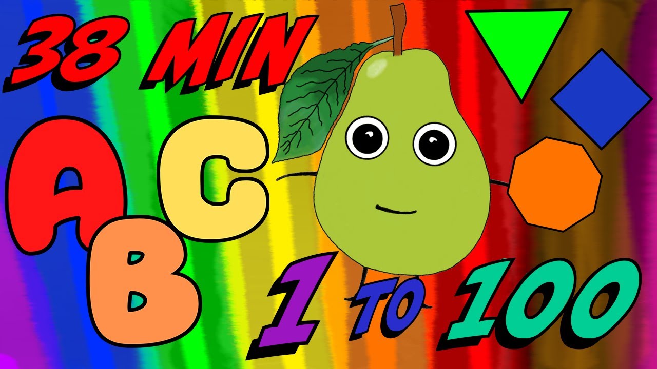 Kids Learning Songs | ABCs, Counting, Colors, Shapes | Educational ...