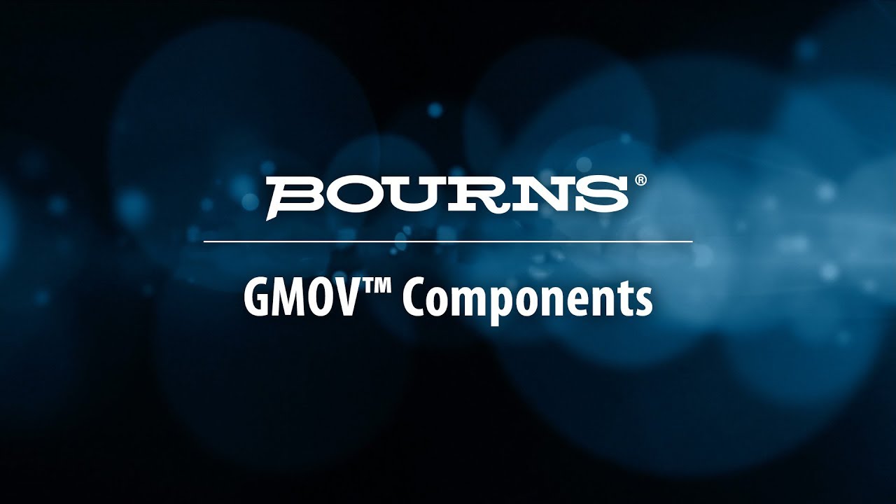 Introducing Bourns® GMOV™ Components - Chinese Traditional - YouTube