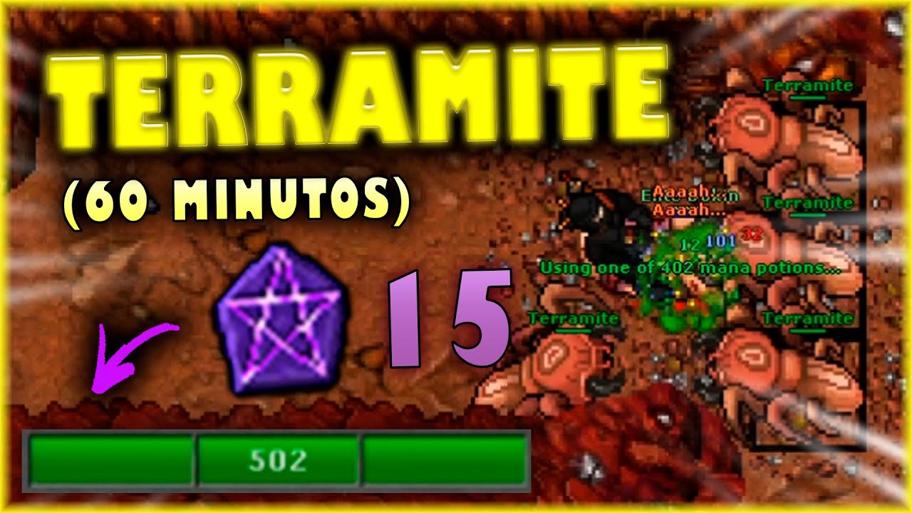 [BESTIARY] - TERRAMITE | 15 PONTOS DE CHARM (NORMAL RESPAWN) - YouTube