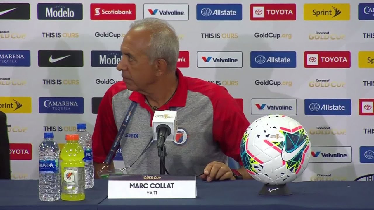 Press Conference: Marc Collat - Haiti (2) - (1) Costa Rica - YouTube
