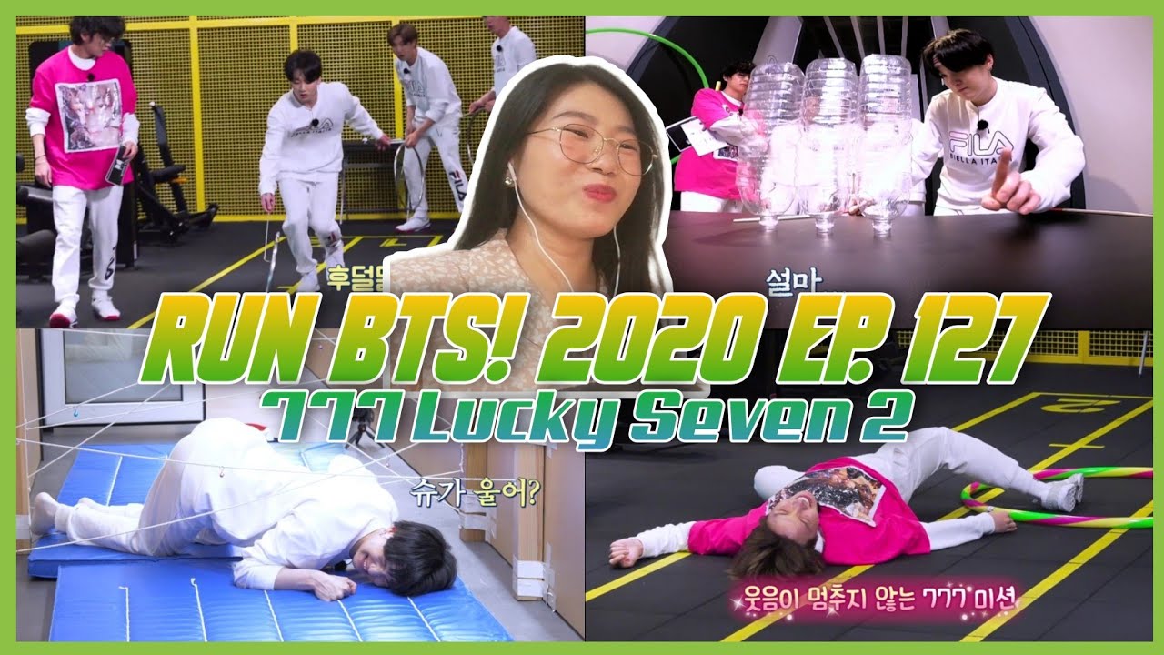 Run BTS! 2020 - EP.127 (777 Lucky Seven 2) REACTION - YouTube