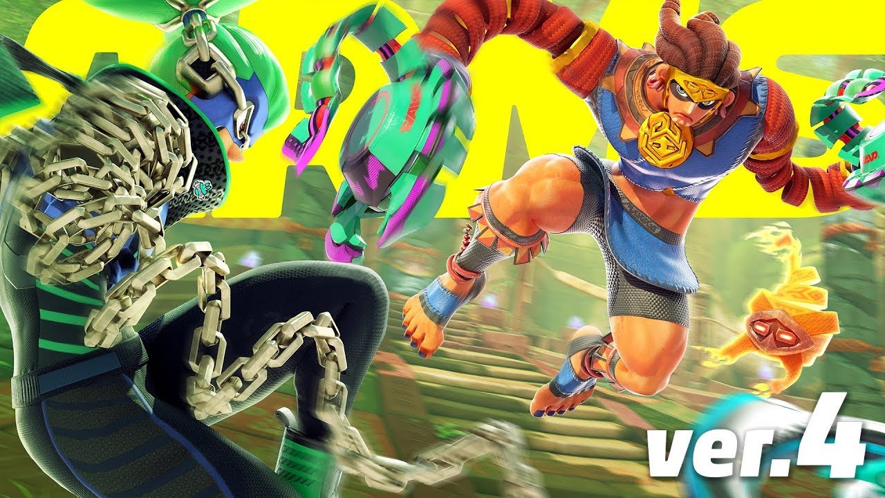 ARMS - Misango Gameplay & Springtron Battle - YouTube