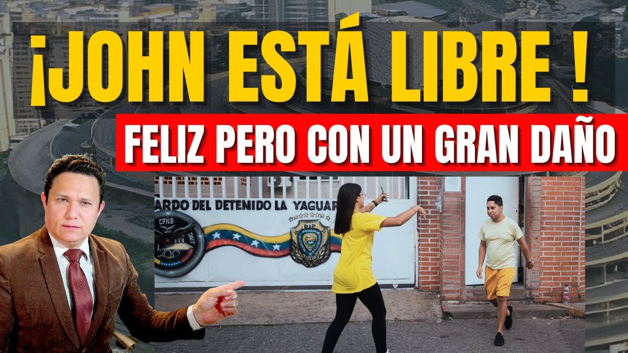 JOHN ÁLVAREZ ESTÁ LIBRE, PERO SALIÓ CON VARIOS PROBLEMAS QUE DEBE ...