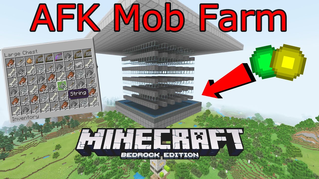 SUPER FAST AFK MOB/XP FARM(1.16)(Minecraft)(MCPE/Xbox/PS4/Switch ...