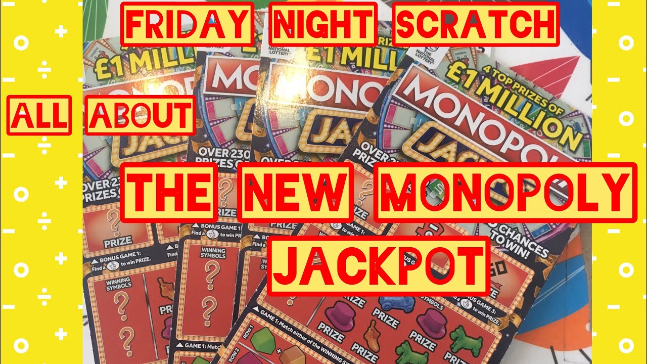 New Monopoly Jackpot Scratch Card, Back To Back Winners 💰 Nice Session ...