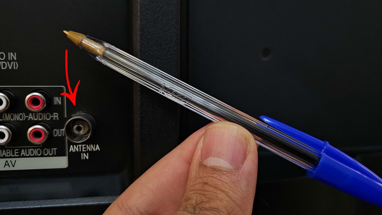 Insert a pen into the TV and watch all the channels in the world ...