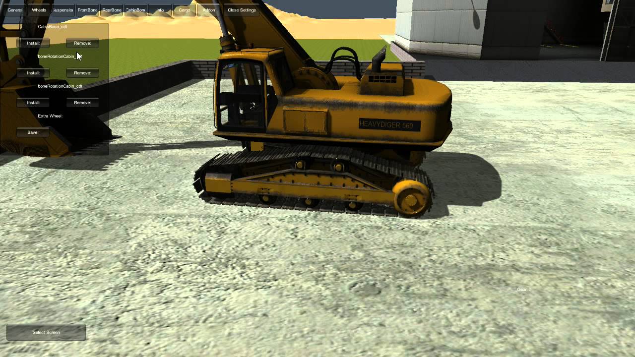 Unity Realistic Vehicle Physics - Heavy Digger with Tracks - YouTube