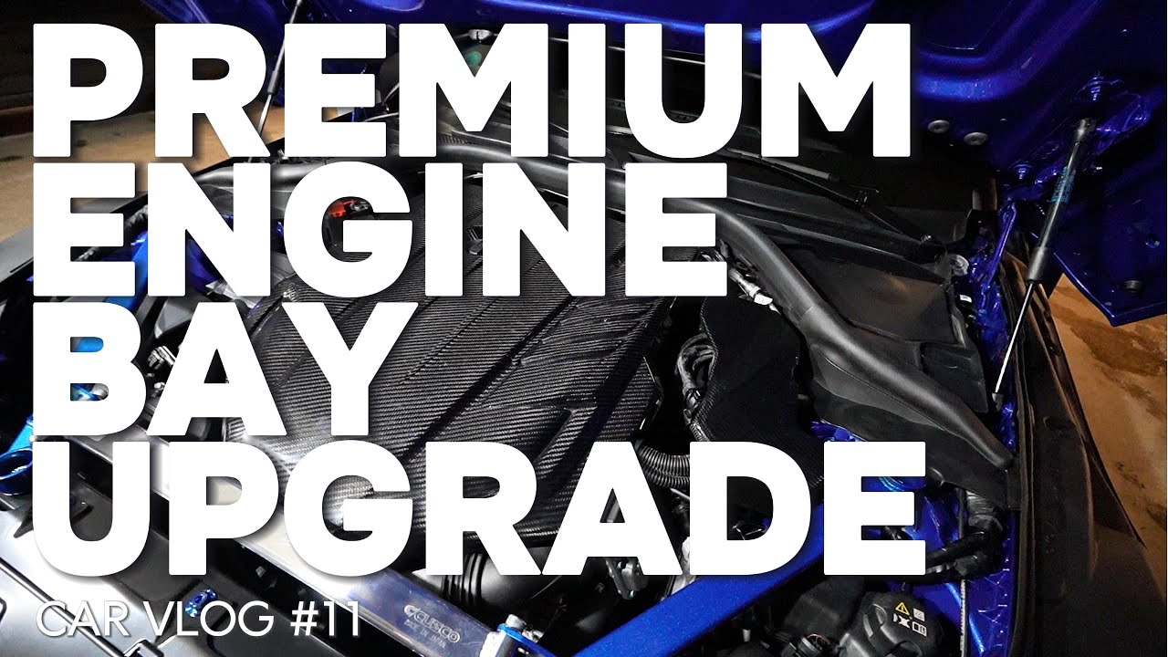 Premium Engine Bay Upgrade Supra - YouTube