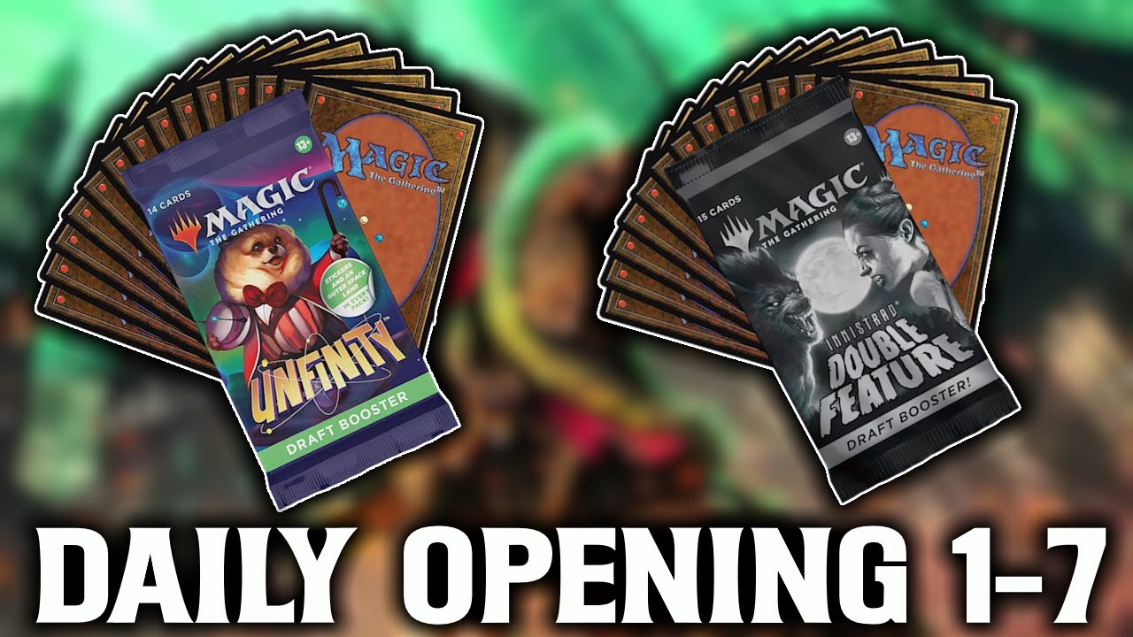 Opening a TCG Booster Pack Everyday - Week 1 - YouTube