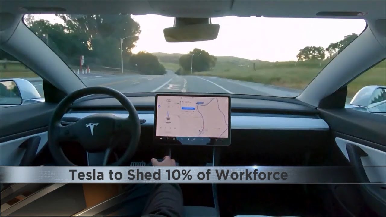 Tesla to cut 10% of their global staff - YouTube