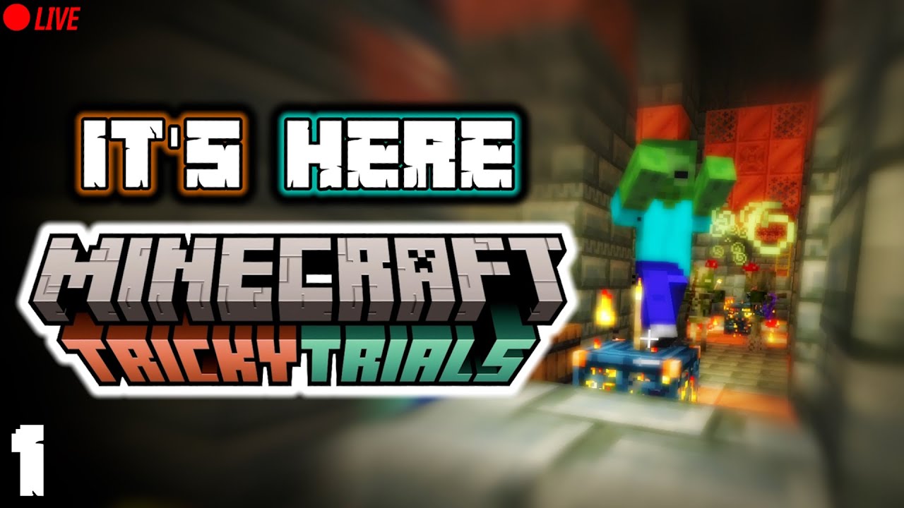 First impressions of Tricky Trials! [VOD Part 1 - Minecraft 1.21 New ...