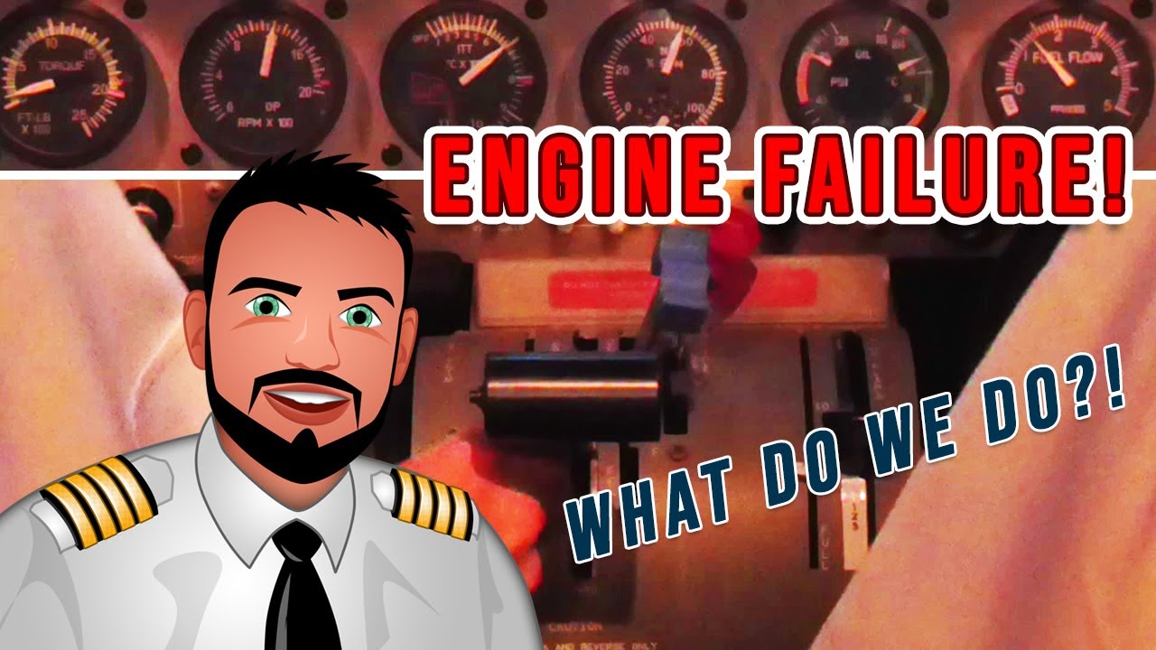 How do you deal with an ENGINE FAILURE in a Cessna 208B Grand Caravan ...