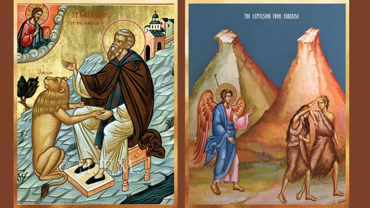 3/17/24 +Forgiveness Sunday & The Casting out of Adam +Saint Gerasimus ...