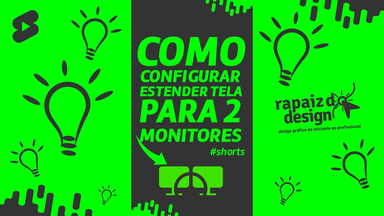 Como configurar estender tela no notebook para 2 monitores??? #15 # ...