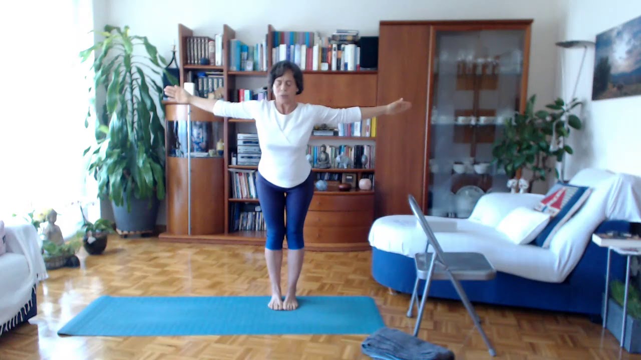 20 5 20 Yoga dinámico y ejercicios sobre base inestable - YouTube