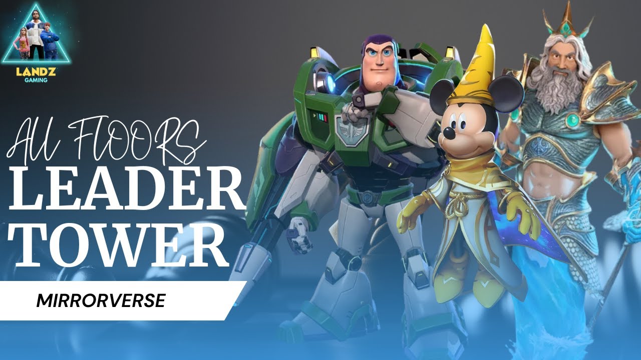 The Leader Tower (All 30 Floors, 90 Stars) - Disney Mirrorverse - YouTube