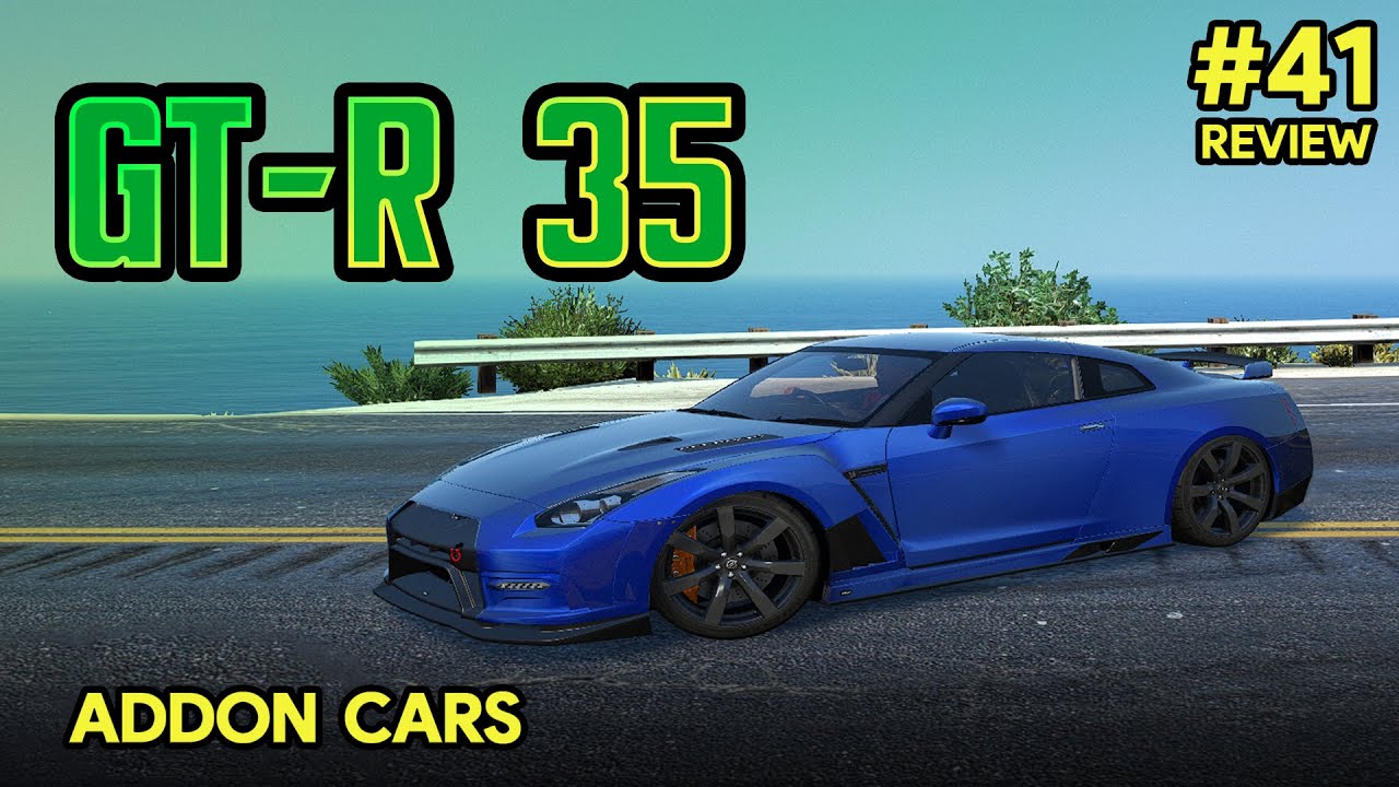Nissan GTR R35 Mod with Realistic Engine Sound Mod Review - 41 - YouTube