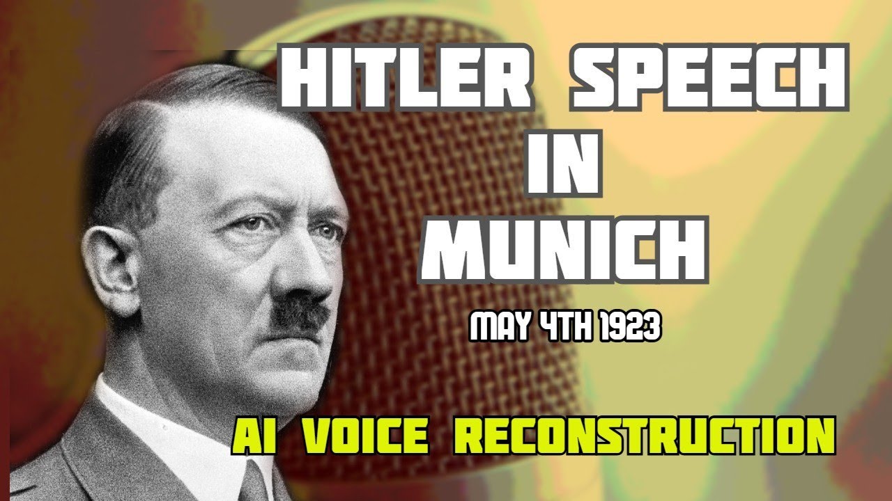 Adolf Hitler Speech In English Ai Reconstruction – JYZXLK