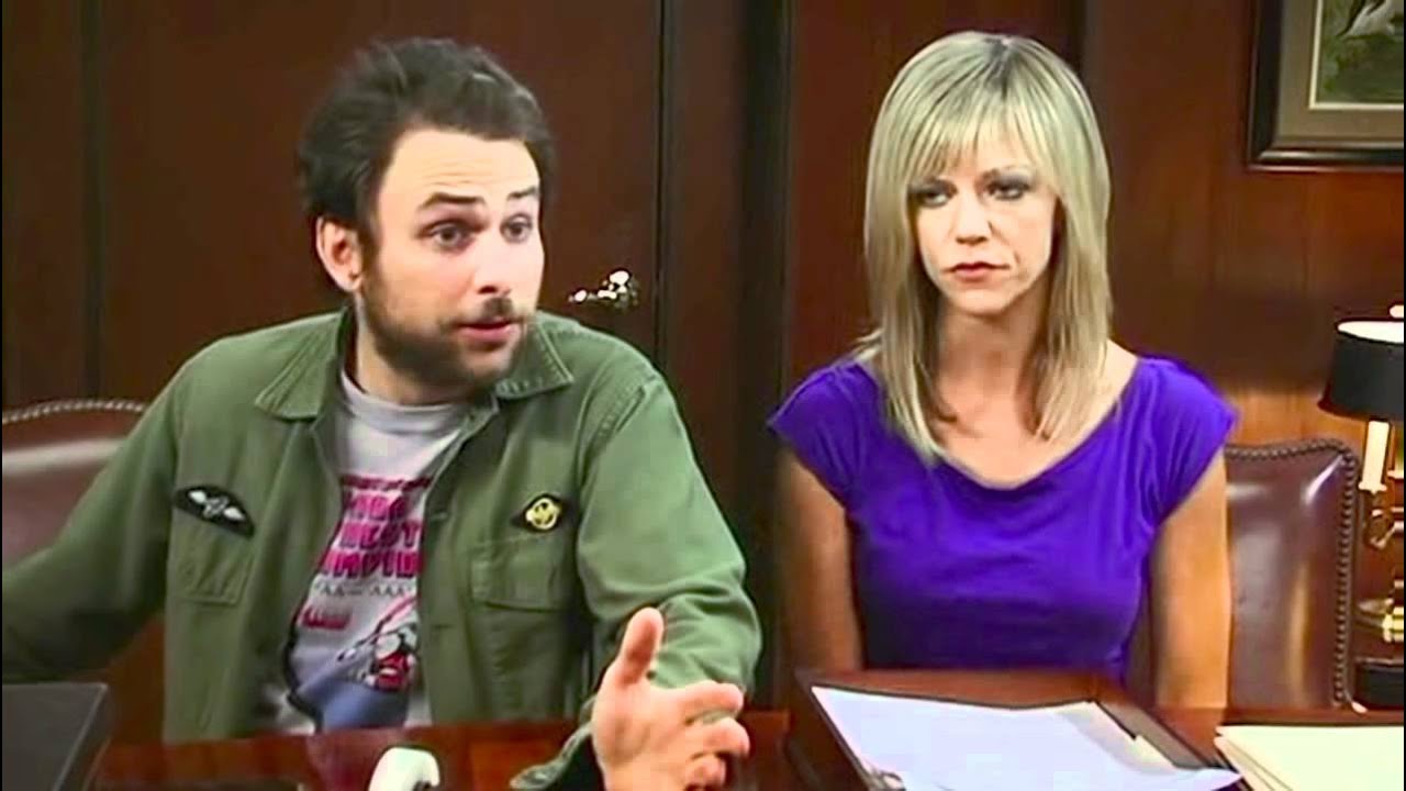 Dee and Charlie lawyer scene - YouTube