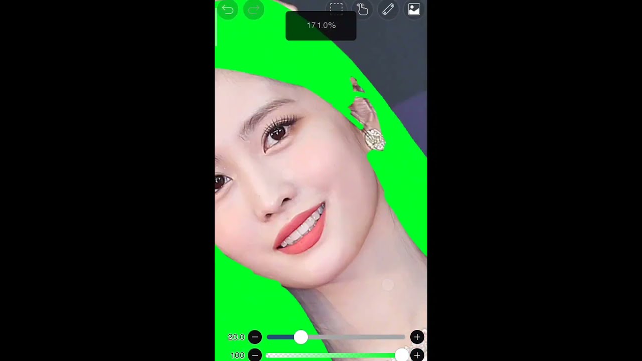 Twice momo green hair color#momo#twice - YouTube
