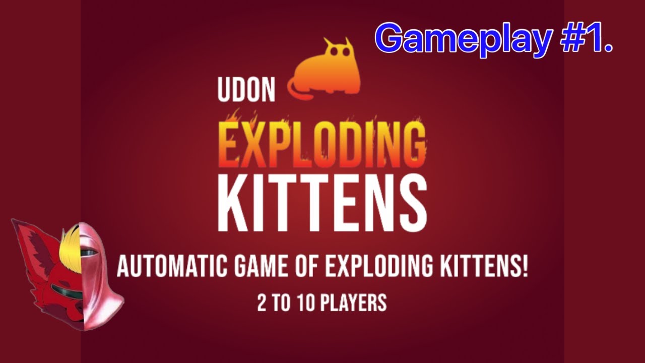 VR-Chat: UDON Exploding Kittens Gameplay #1.(Oculus-Quest 3) - YouTube