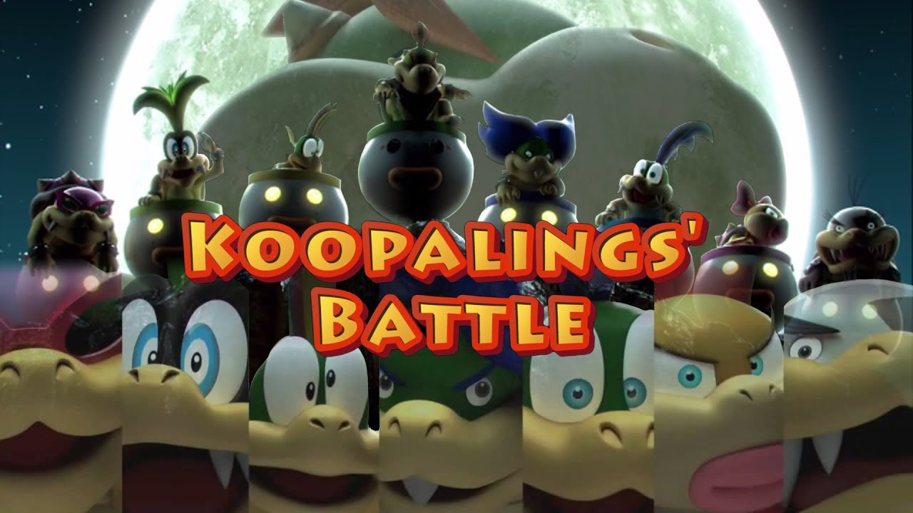 Koopalings' battle - YouTube