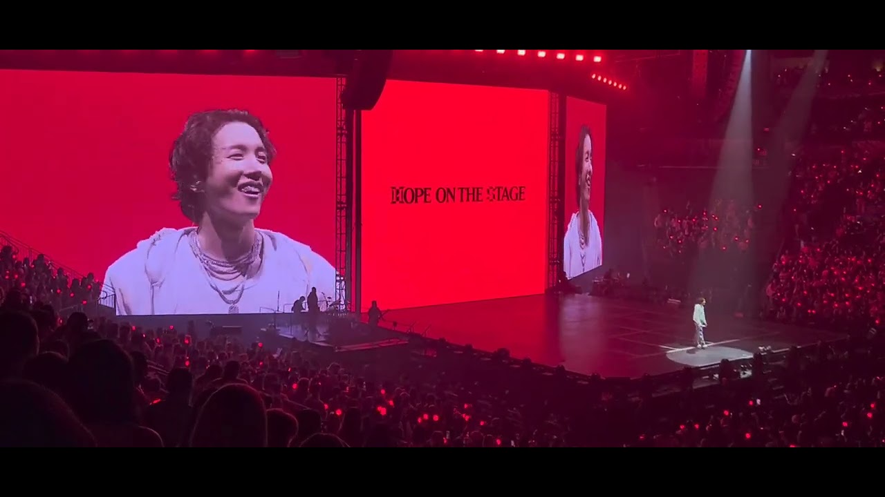 BTS J-hope concert san antonio mar 03/26/2025 - YouTube