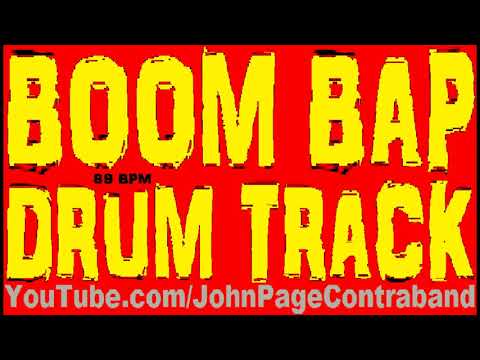 Boom Bap Drum Beat Hip Hop Rap Track 89 bpm - YouTube