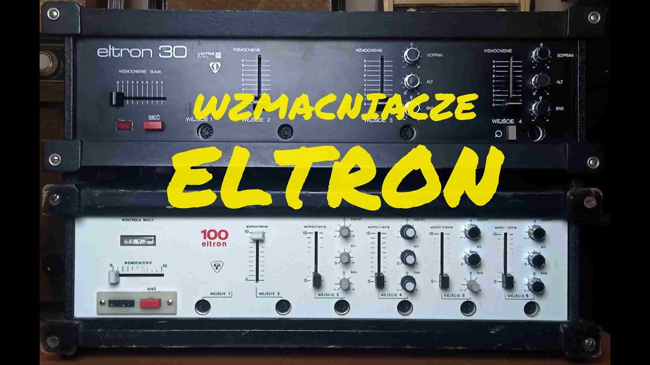 [KramuzVlog #28] WZMACNIACZE "ELTRON" - YouTube