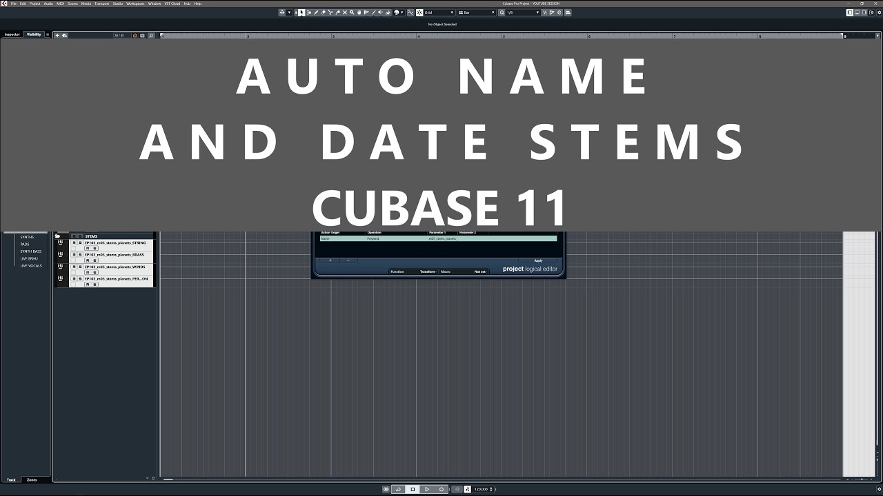 How To Auto Name And Date Stems Cubase 11 YouTube how-to-auto-name-and-date-stems-cubase-11-youtube
