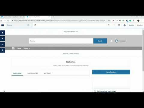 Salesforce Community - Part II (Images,Themes,Text, Settings, Community ...