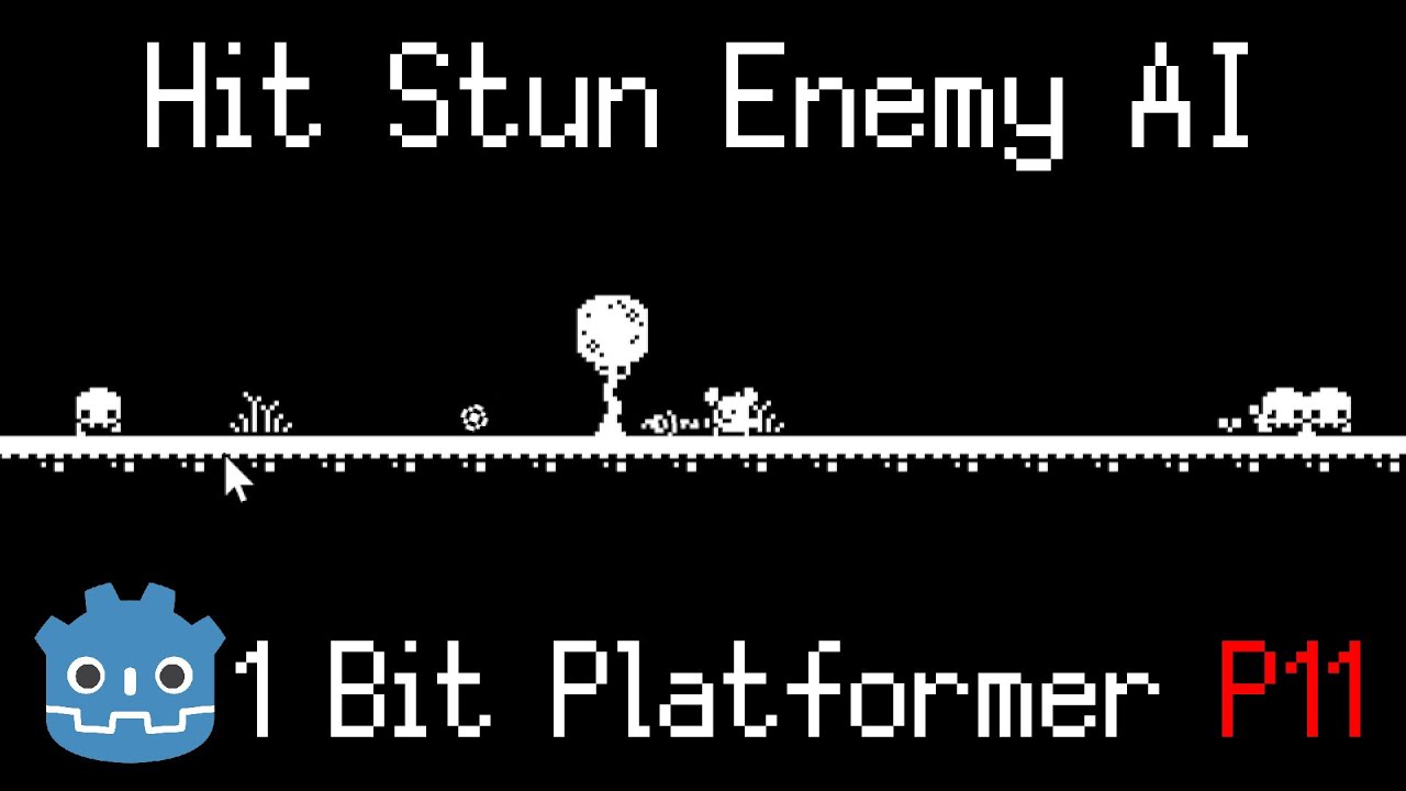 Enemy Hit Stun Behavior Action ~ 1 Bit Projectile Platformer Part 11 ...