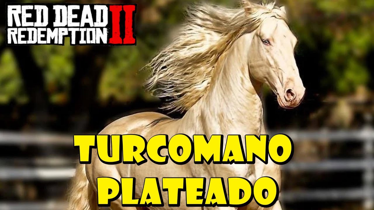 Como conseguir el caballo TURCOMANO PLATEADO en Red Dead Redemption 2 ️ ...