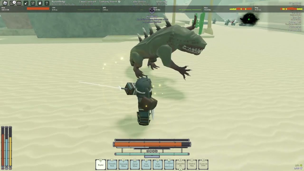 Flying Rapier build is working quite nicely... - YouTube