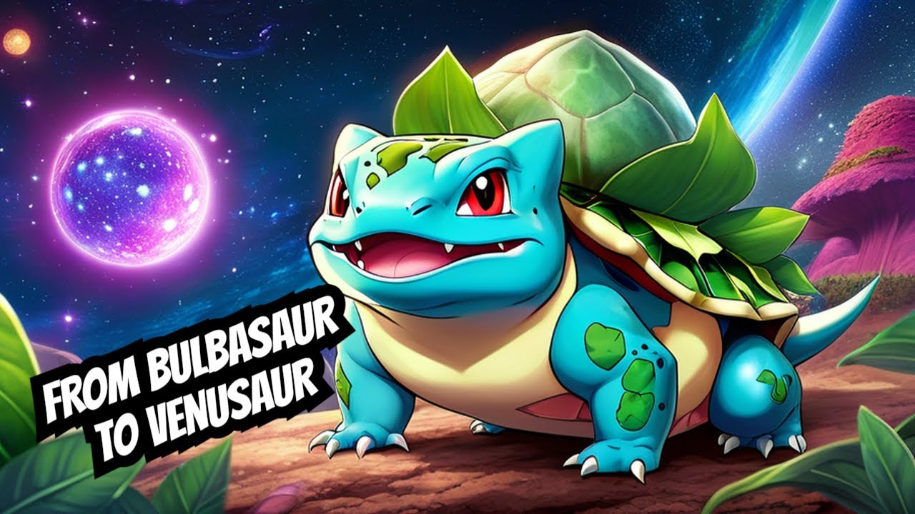 Playing Spore to the space age with Bulbasaur to Venusaur!! Pokémon 001 ...