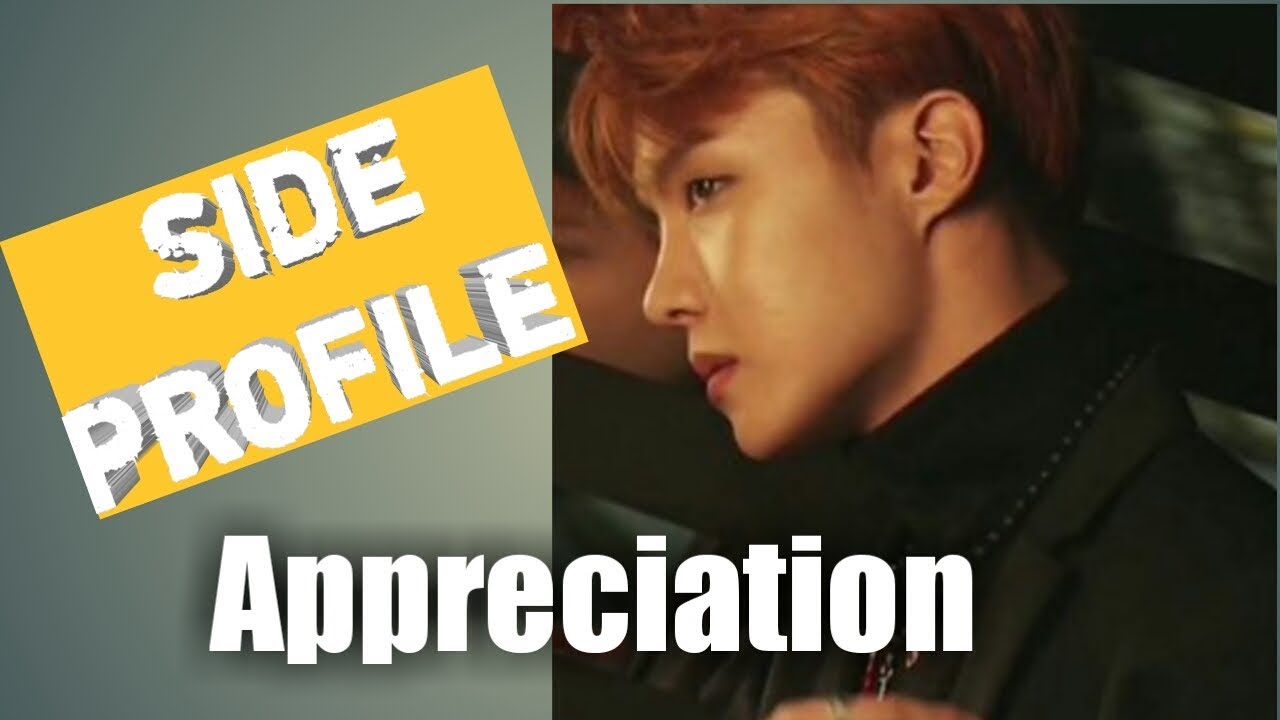 JHOPE SIDE PROFILE APPRECIATION ♡ - YouTube