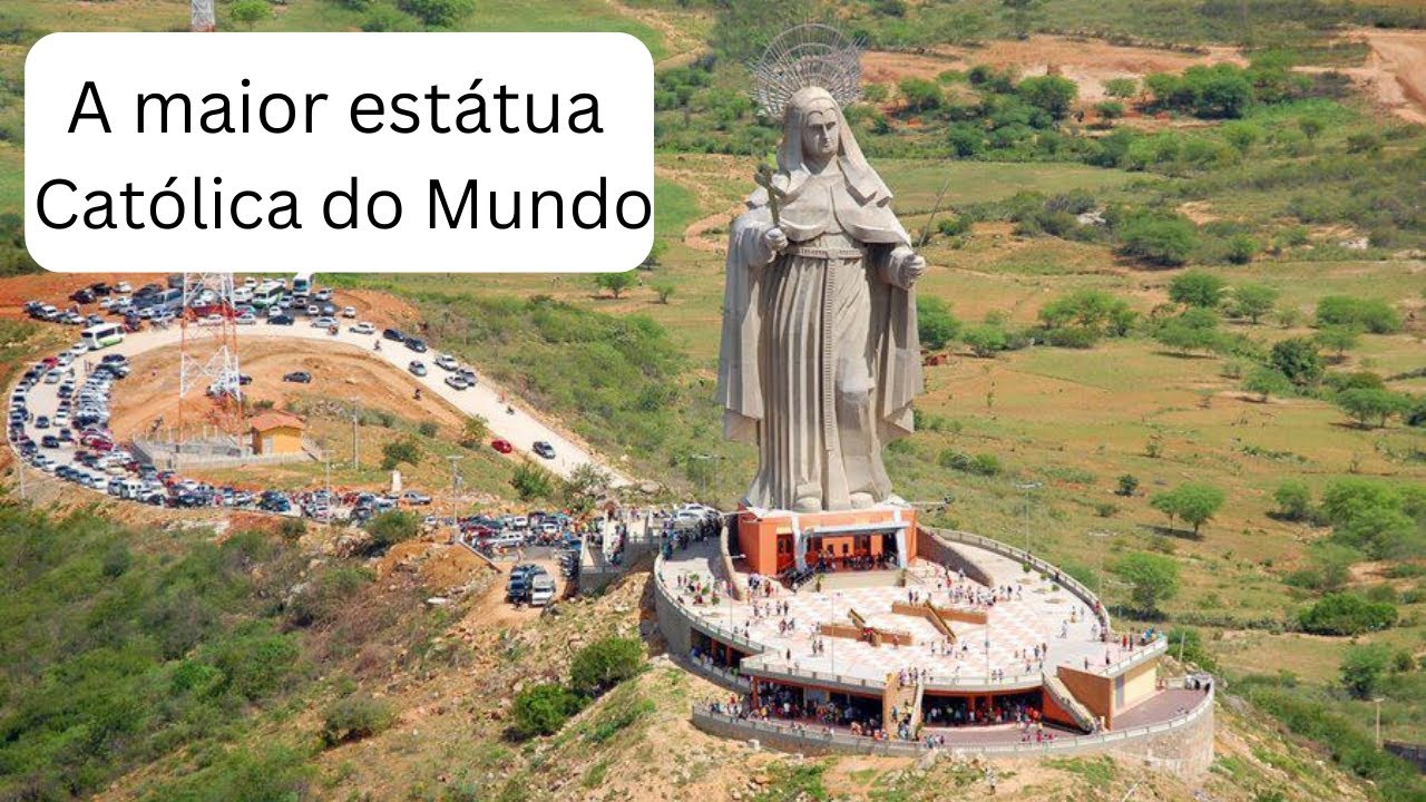 A maior estátua católica do mundo - Santa Rita de Cássia em Santa Cruz ...