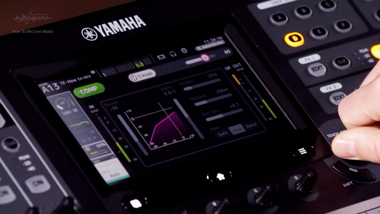 How To Mix Live Music Chapter 18 - Compressors - YouTube