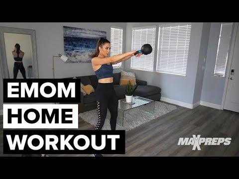 15-minute EMOM home workout - YouTube