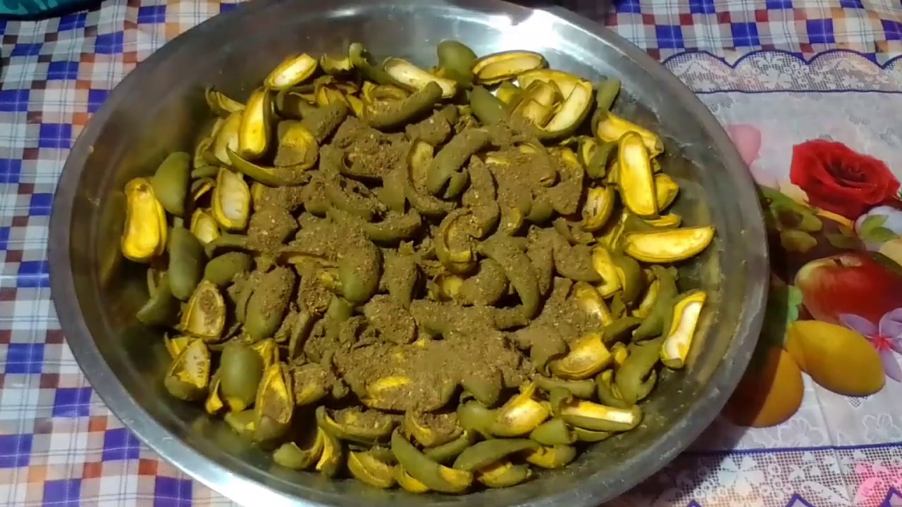 Aam ka Anchar Mango pickle village style Aam ka Anchar tikha chatpata ...