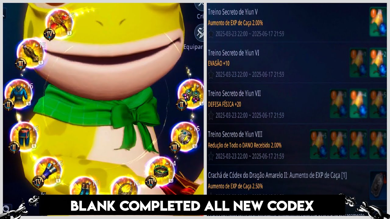 BLANK COMPLETED NEW CODEX, EASY MODE? - MIR4 - YouTube