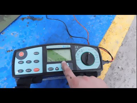 Prueba de Aislamiento en Transformadores - METREL 2088⚡⚡ - YouTube