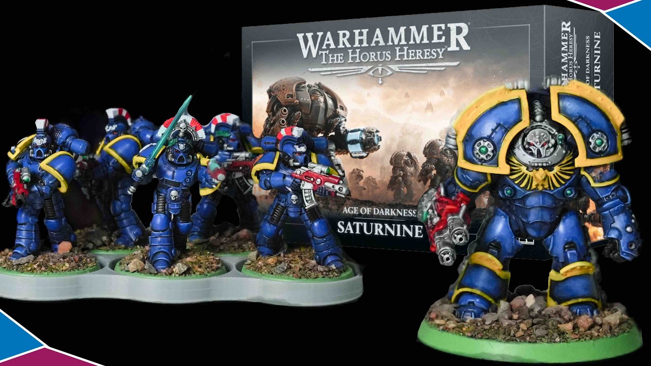 Converting Saturnine Into Retro Ultramarines - YouTube
