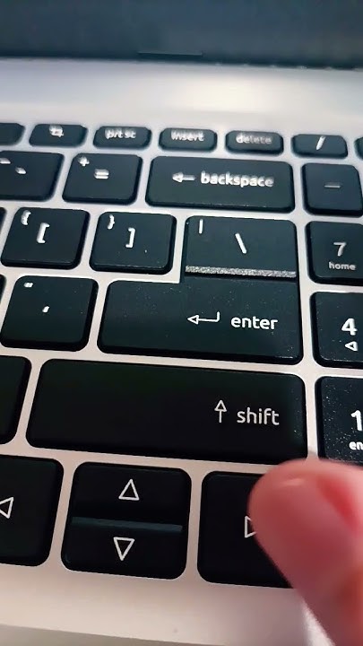 How to press ENTER key? #shortsvideo #keyboard #computers #laptops #fyp ...